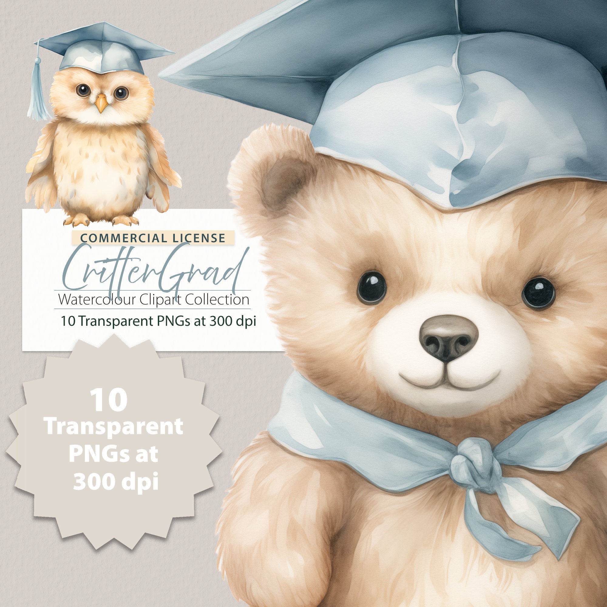 Graduation Teddybear, Teddybear Clipart, Grad Teddy Bear, Graduation ...