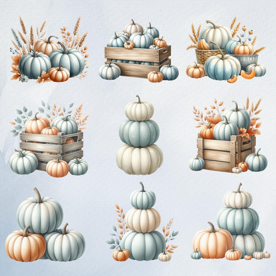 Fall Truck Clipart, Welcome Autumn, Vintage Truck, Autumn Clipart, Fall ...