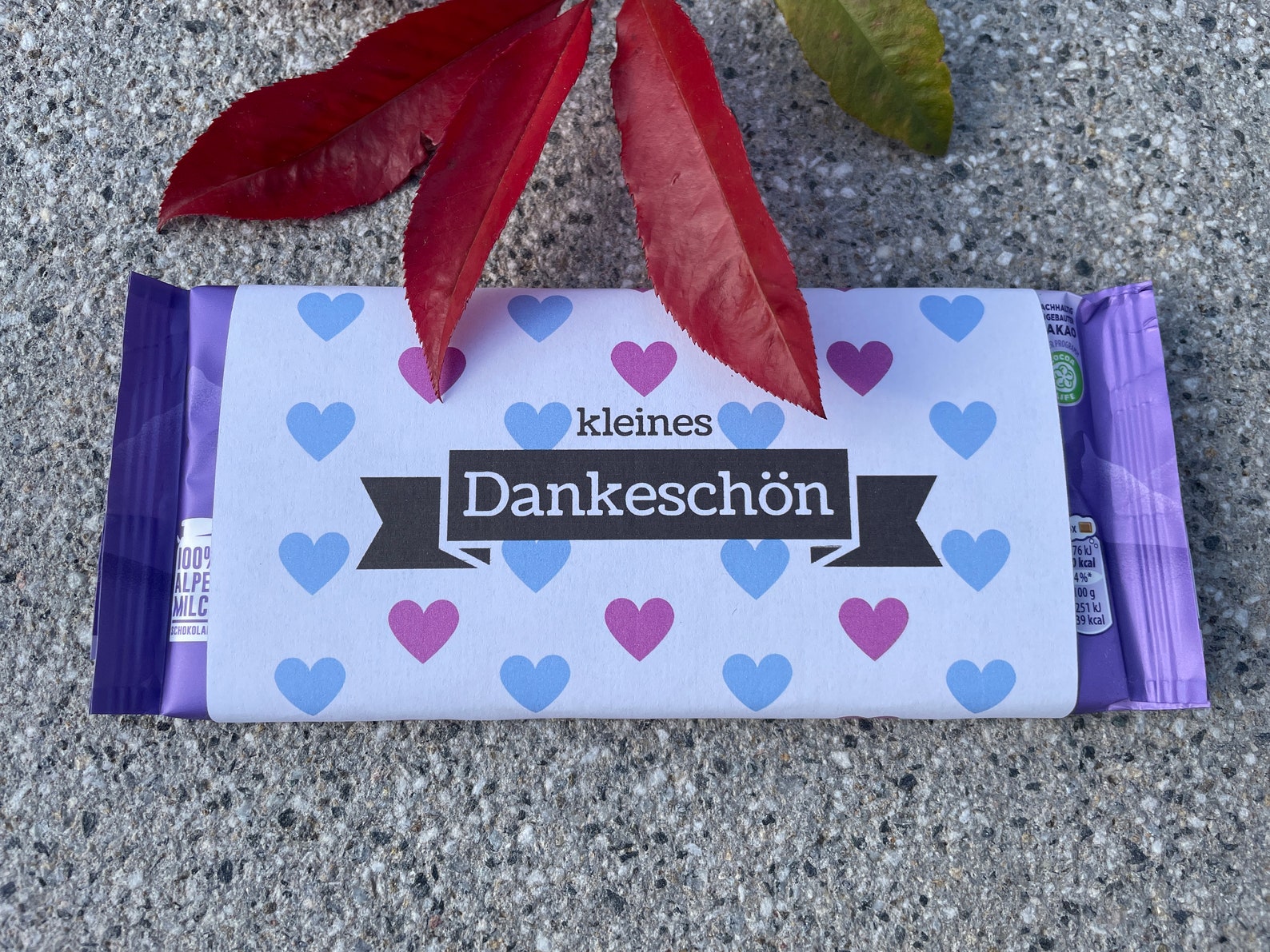 Milka Banderole 3 Pieces - Gift Packaging - Chocolate Banderole - Small ...