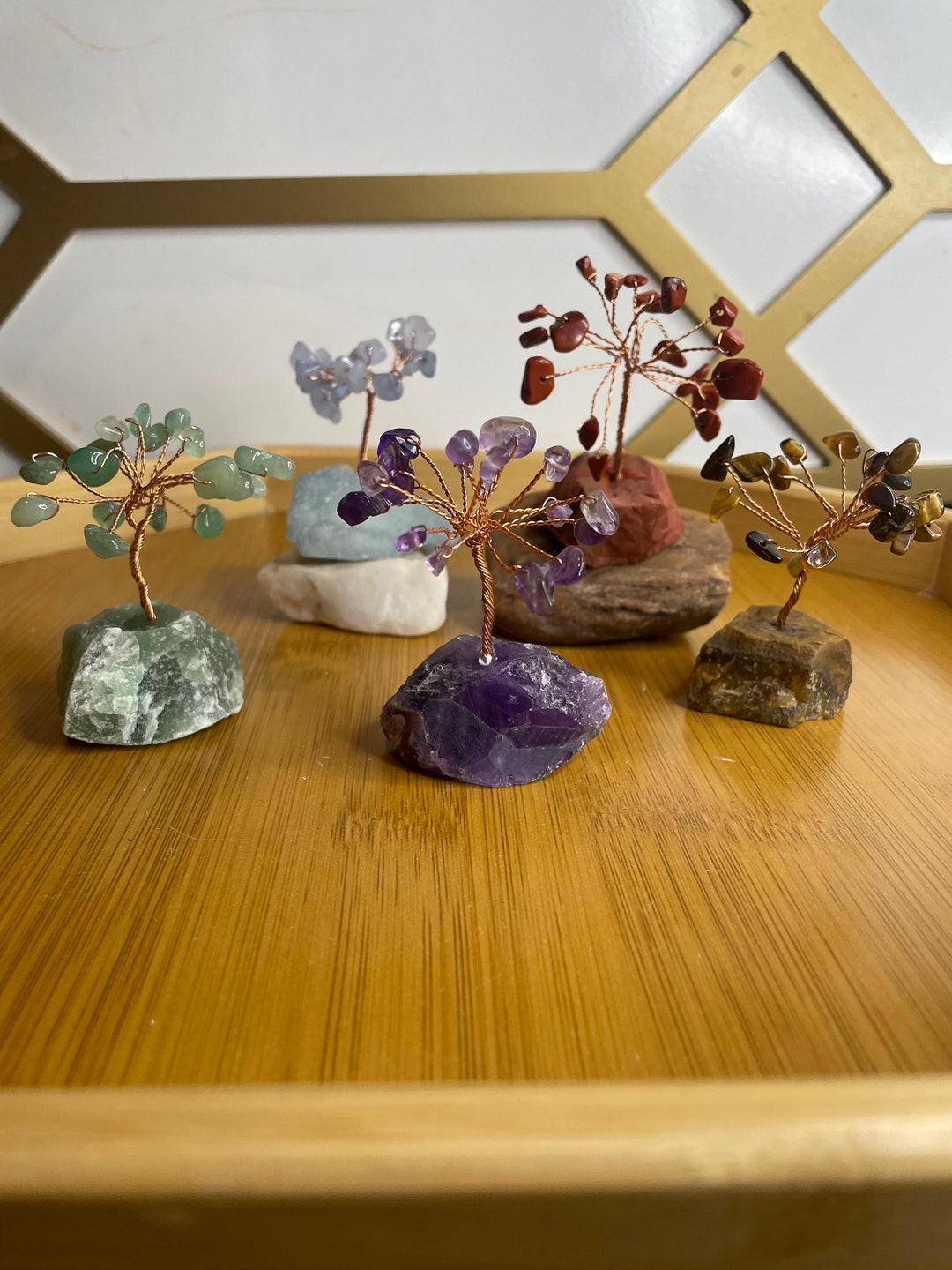 Crystal Gemstone Trees, Chakra, Metaphysical Tree, 2.5 Inches Tall - Etsy