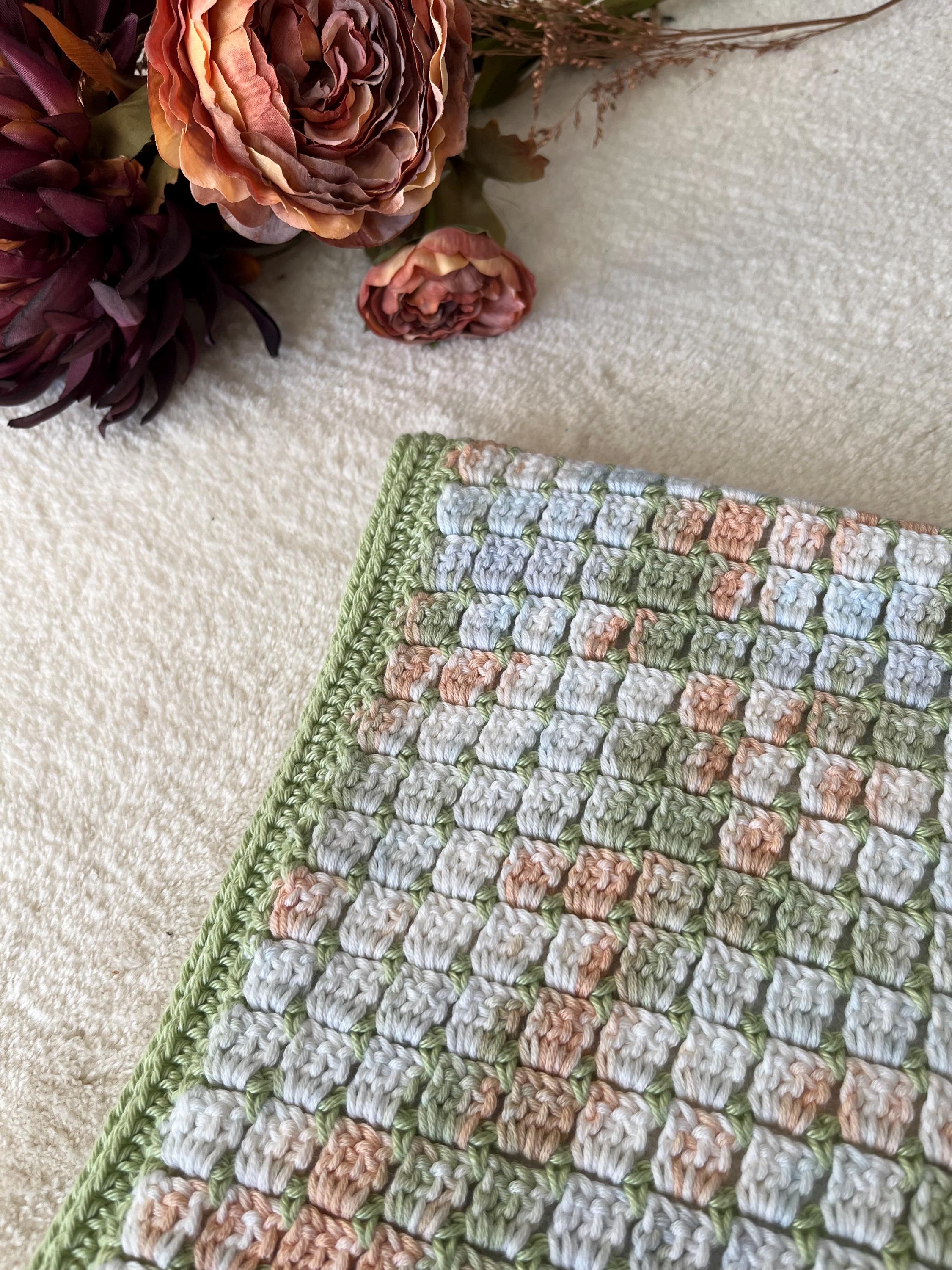 Baby Blanket Crochet Pattern - Easy-to-follow PDF Instructions in ...
