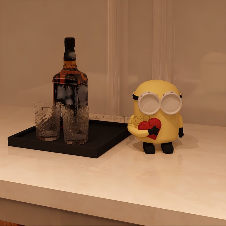 3D Printed Minion Figure - Customizable Desk Toy, Collectible Minion ...