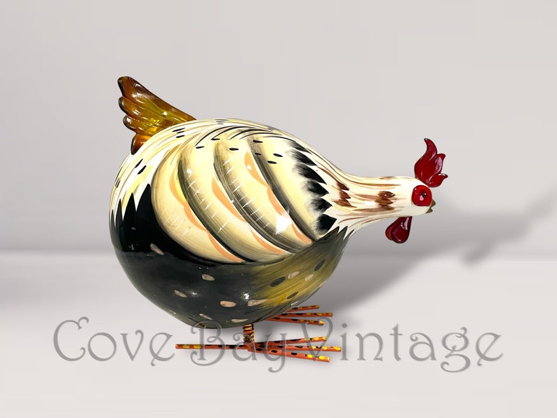 Vintage Large Ceramic Gallo Rocking Rooster 1990s - Etsy