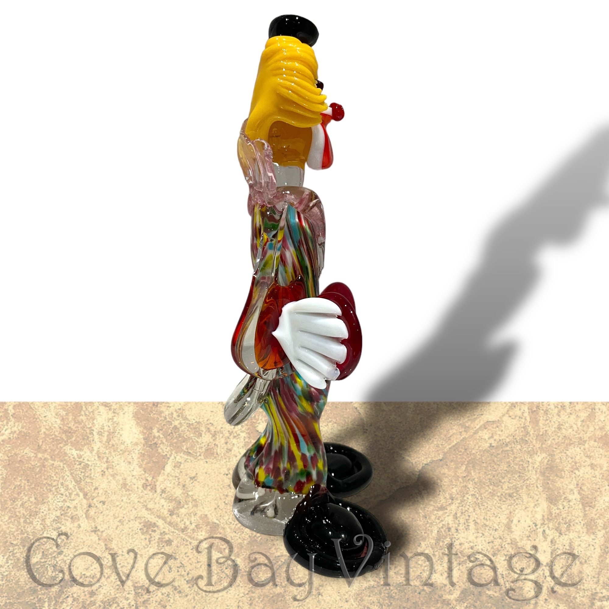 Vintage Italian Murano Glass Clown C1950s - 1960s - Etsy