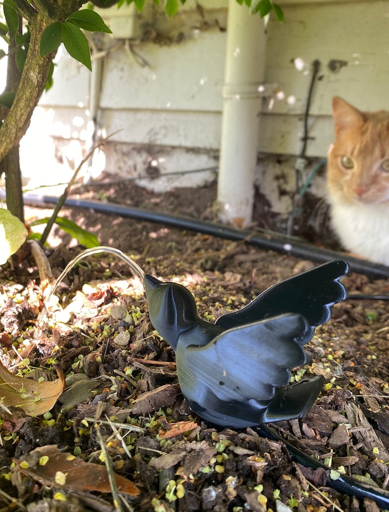 Songbird Dripper - Spruce up Your Irrigation With These Bird Fountain ...
