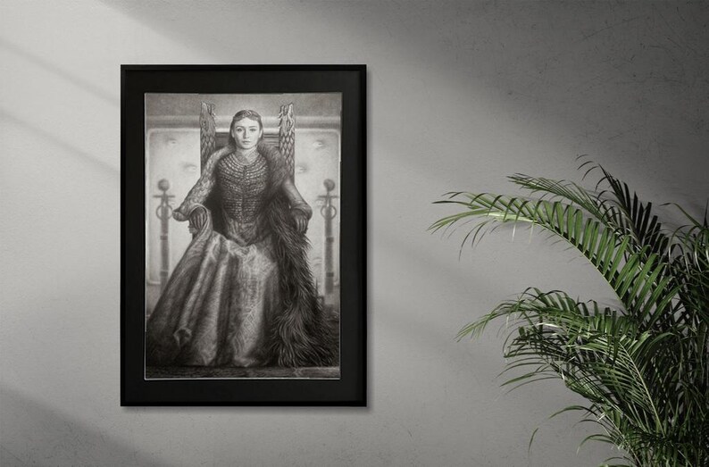 Original Drawing of Sansa Stark (sophie Turner) - Etsy