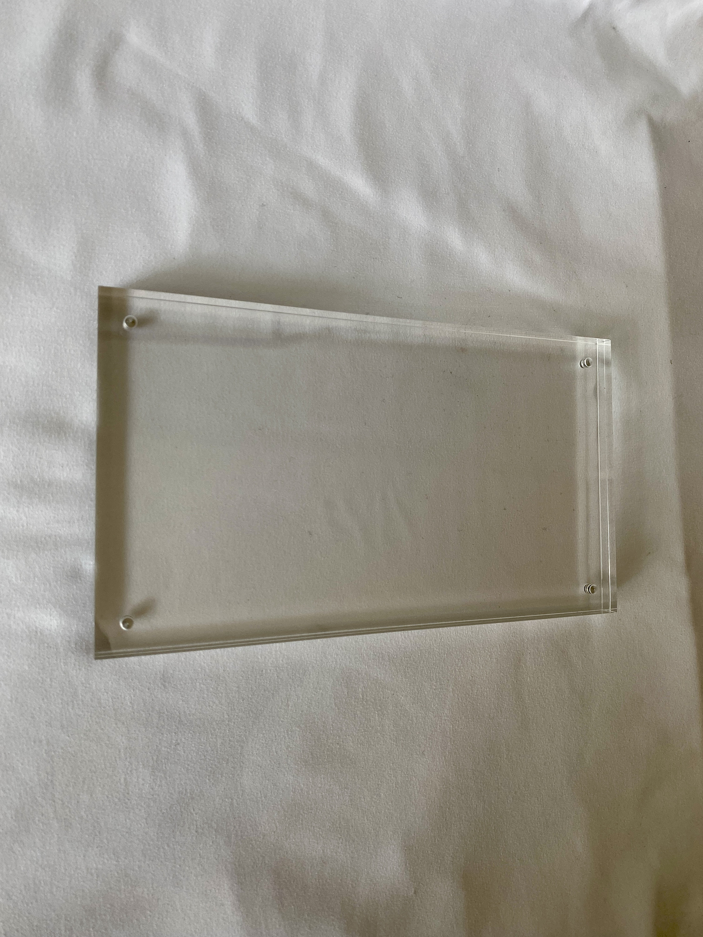 Clear Acrylic Floating Picture Photo Frame, Display Frame - Etsy