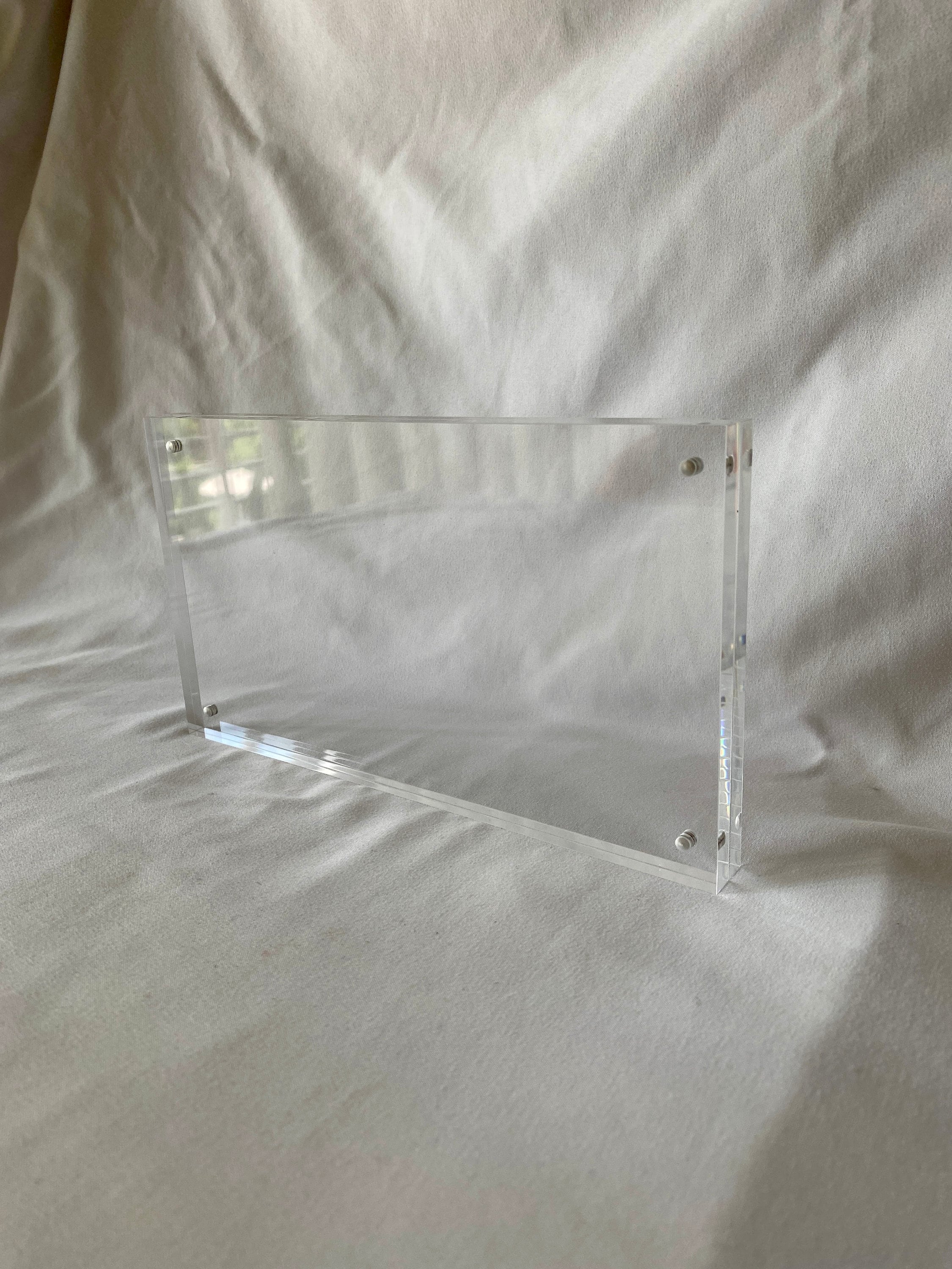 Clear Acrylic Floating Picture Photo Frame, Display Frame - Etsy