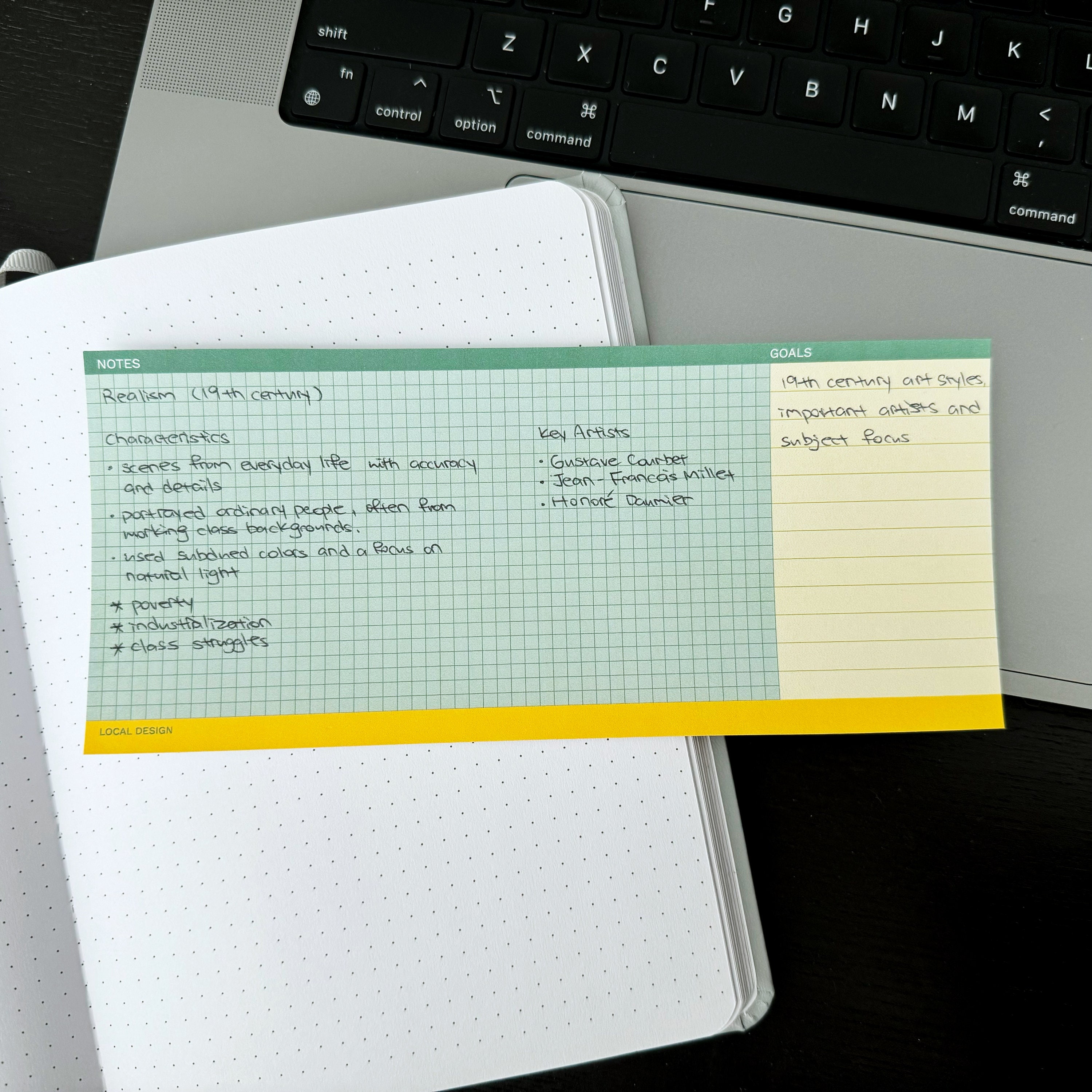 Colorful Grid Memo Pad Journal Keeping Notepad Scrapbooking Grid Memo ...