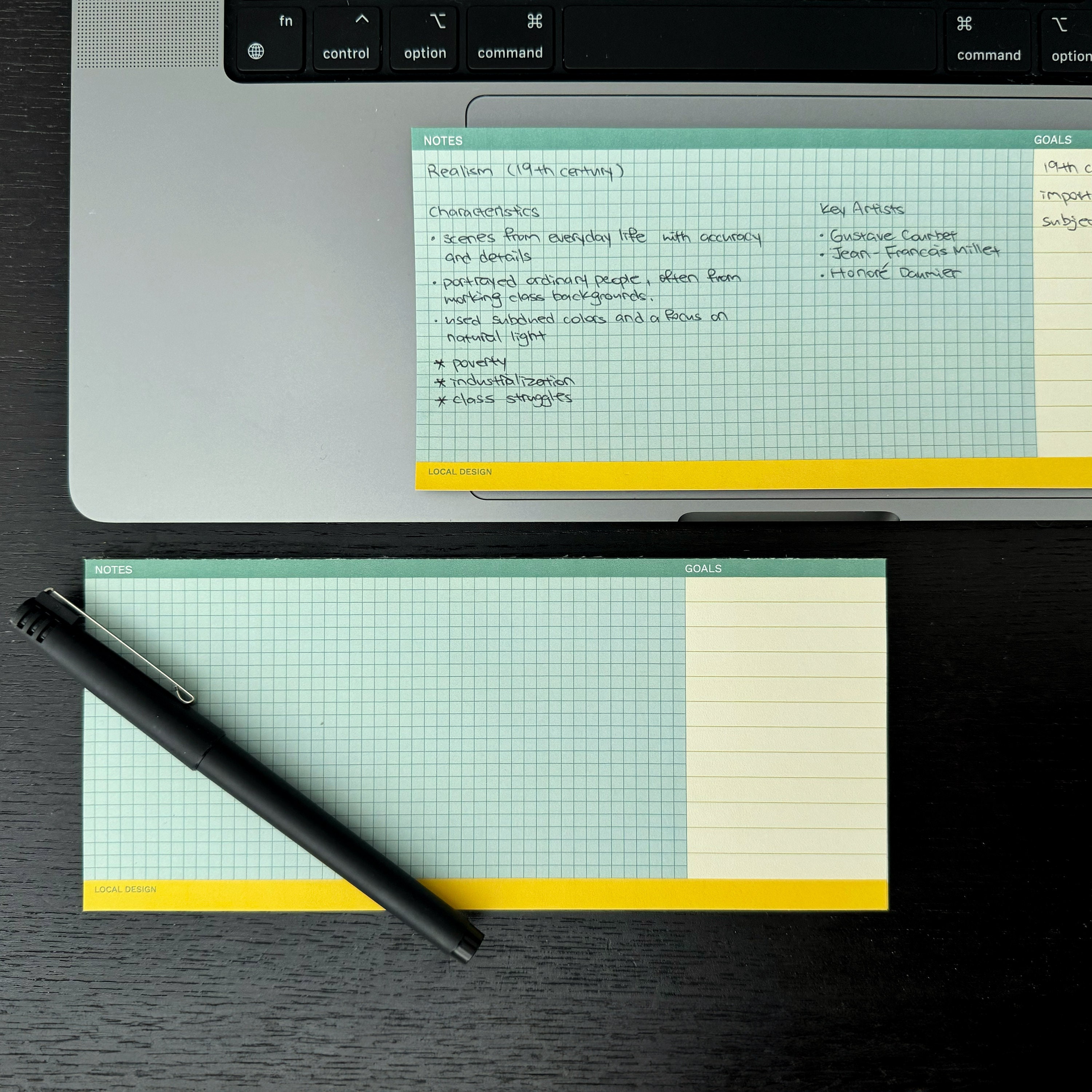 Colorful Grid Memo Pad Journal Keeping Notepad Scrapbooking Grid Memo ...