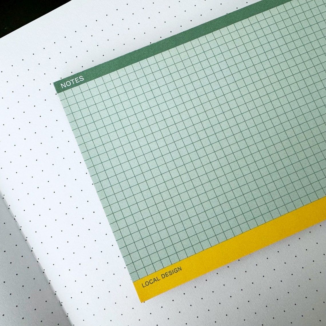 Colorful Grid Memo Pad Journal Keeping Notepad Scrapbooking Grid Memo ...