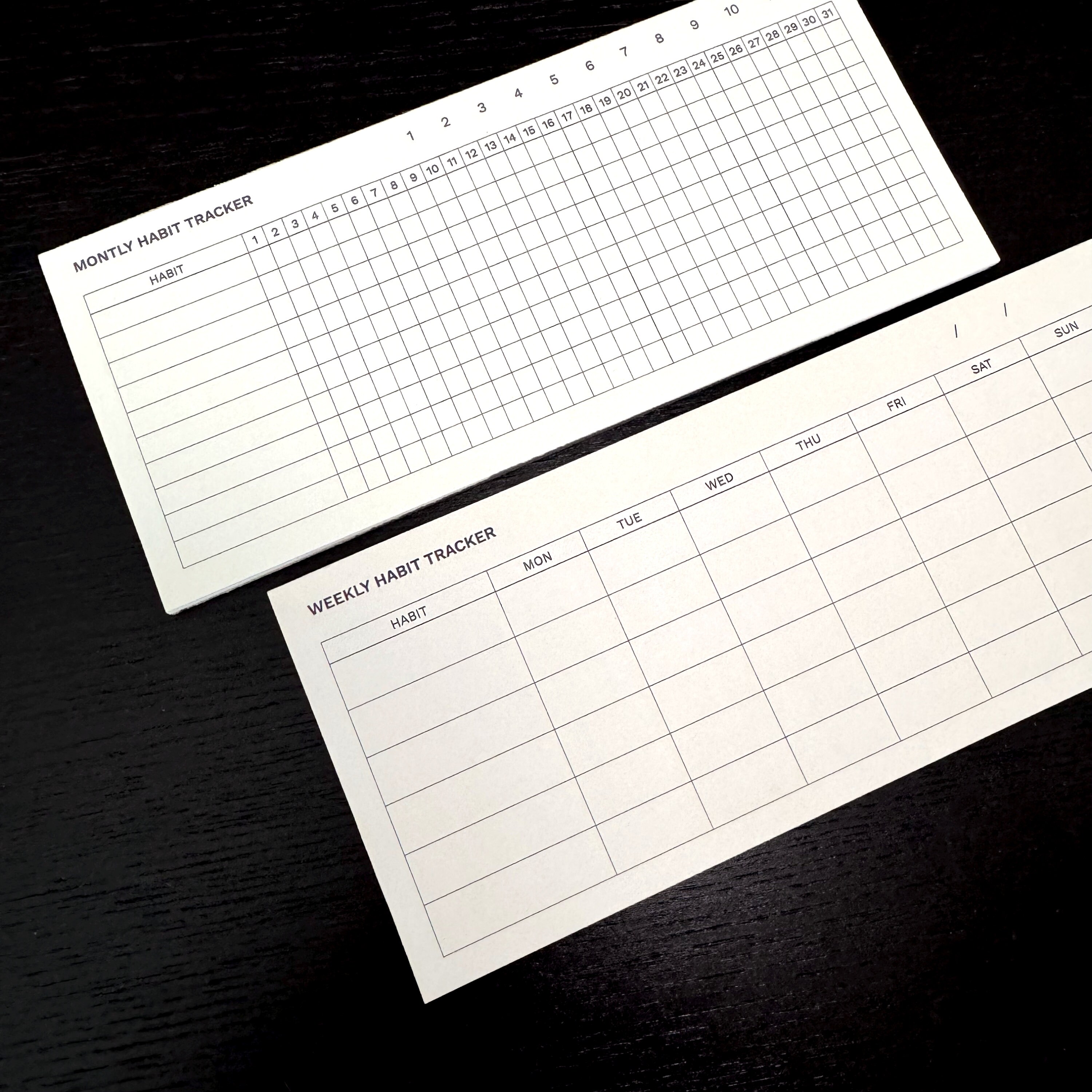 Monthly Habit Tracker Notepad Habit Tracking Memo Pad Journal Page ...