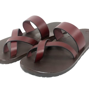 Men's Leather Sandals - Aruba Island Edition by Jutta Neumann New York ...