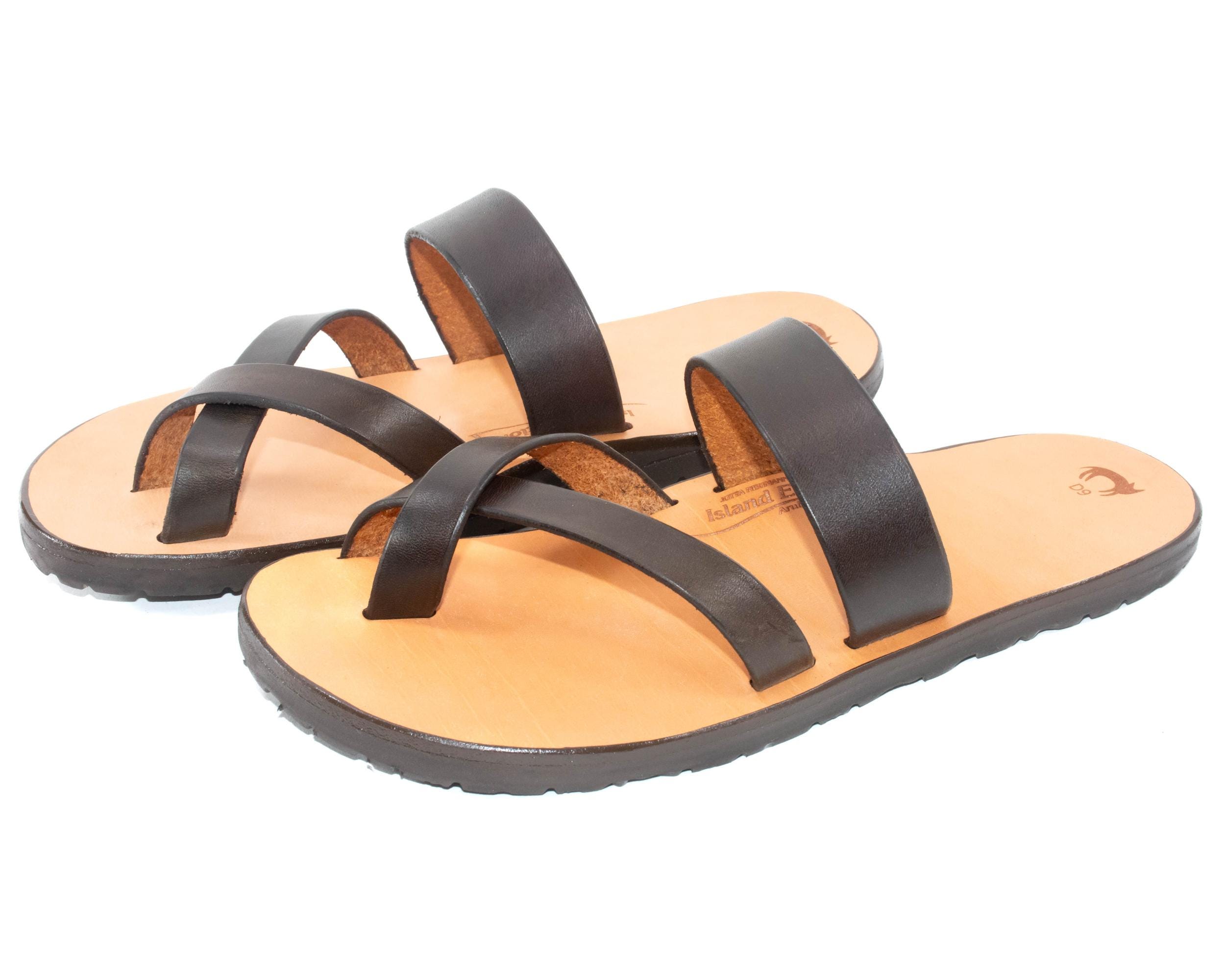 Men's Leather Sandals - Aruba Island Edition by Jutta Neumann New York ...