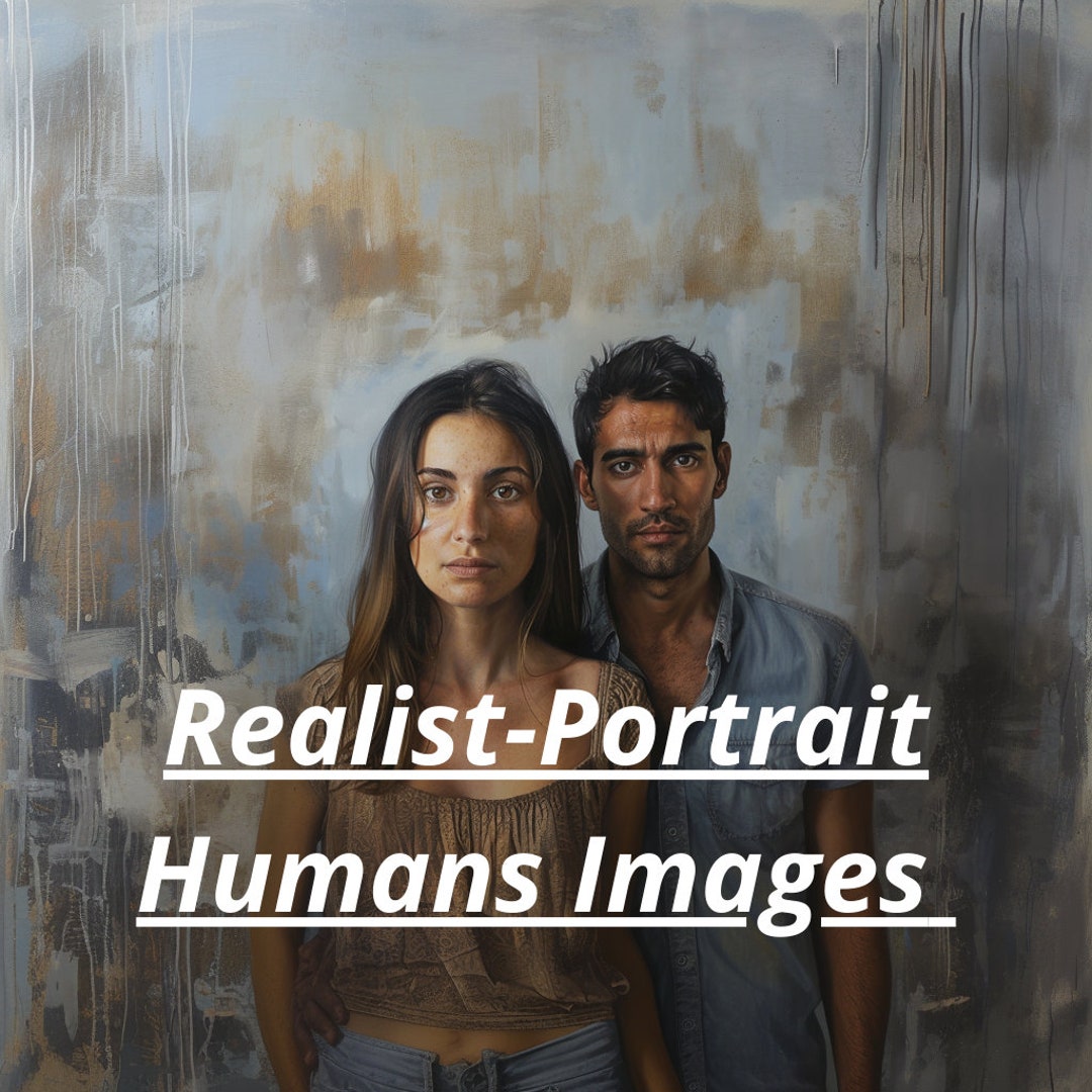 Realistic Portrait Humans Images - Etsy
