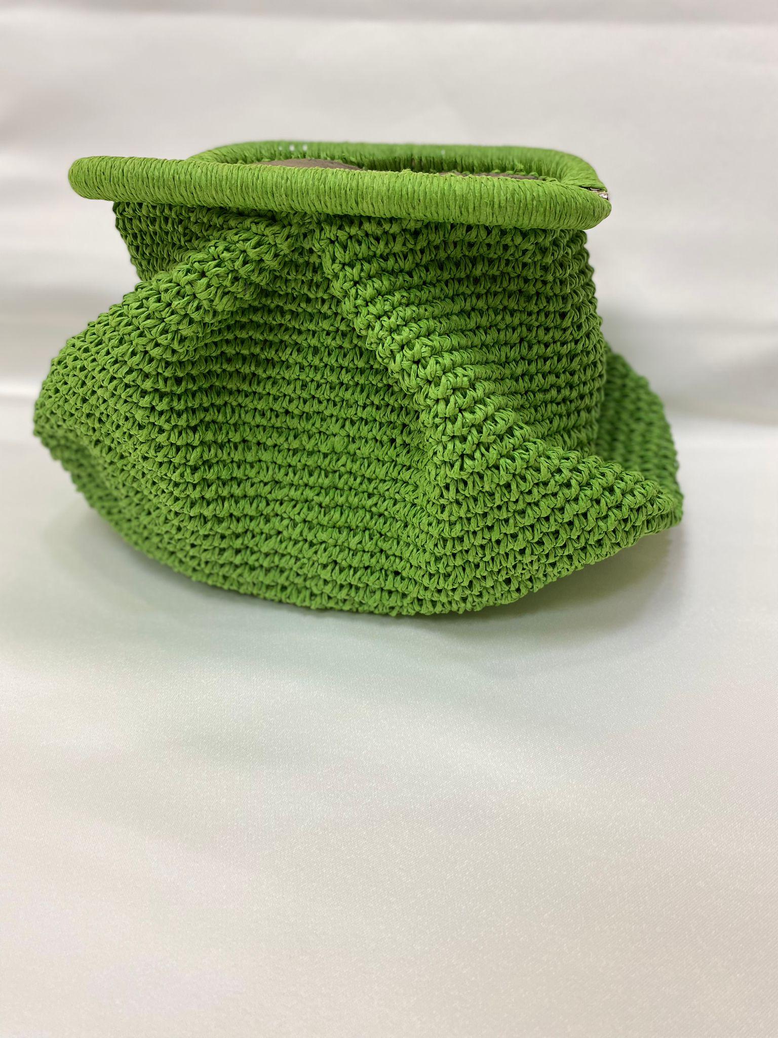 Stylish Raffia Wedding Clutch Bag for Brides & Parties - Handmade Straw ...