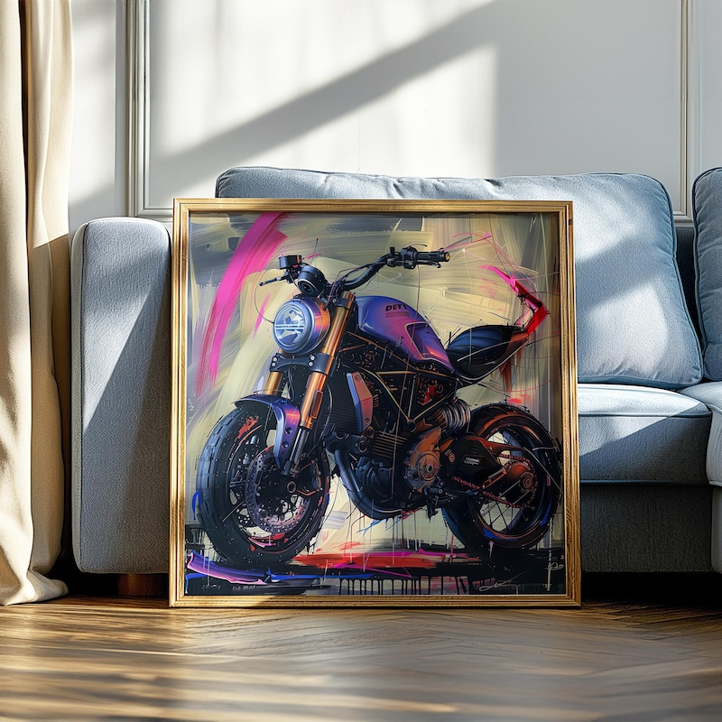 Ducati Art Print - Etsy