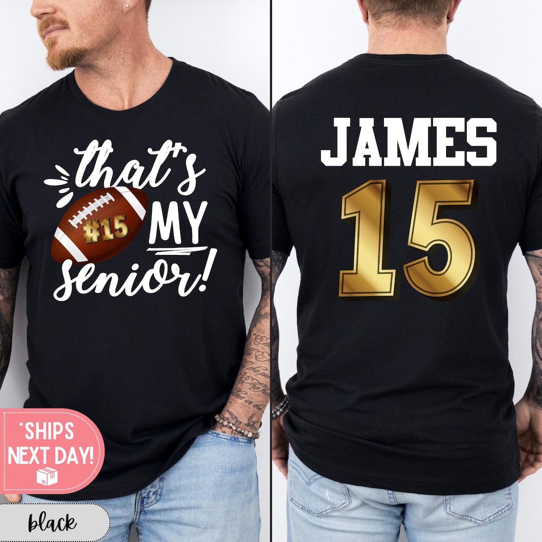 Personalized Senior 2025 Football Shirt Senior Night Football Shirt ...