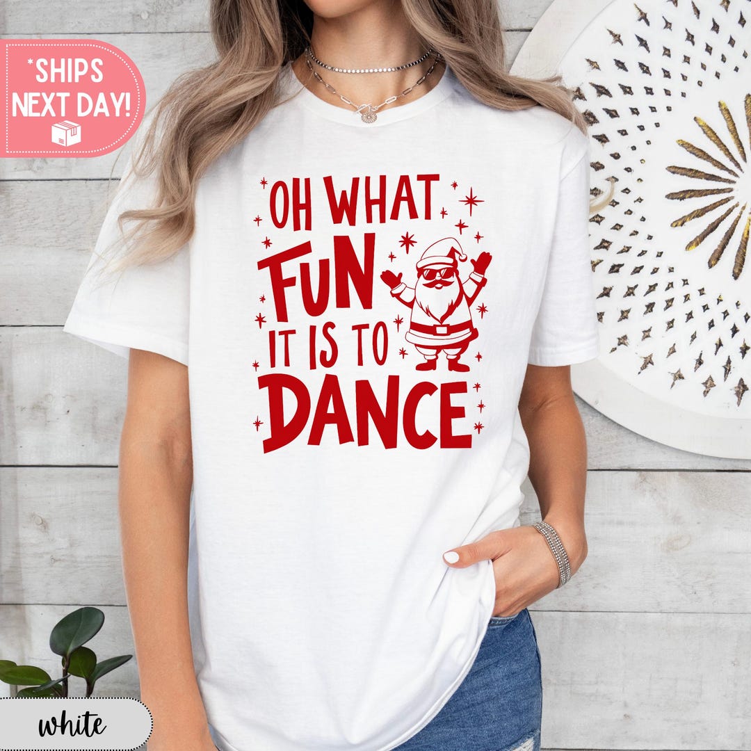Dance Christmas Shirt Dancer Christmas Gift Dance Recital Gift Dance ...