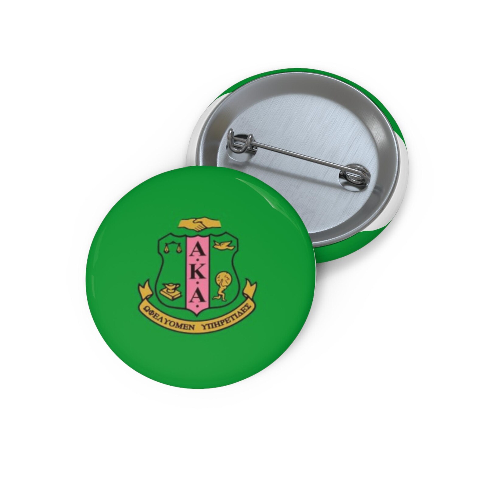 Alpha Kappa Alpha AKA Custom Pin Buttons - Etsy