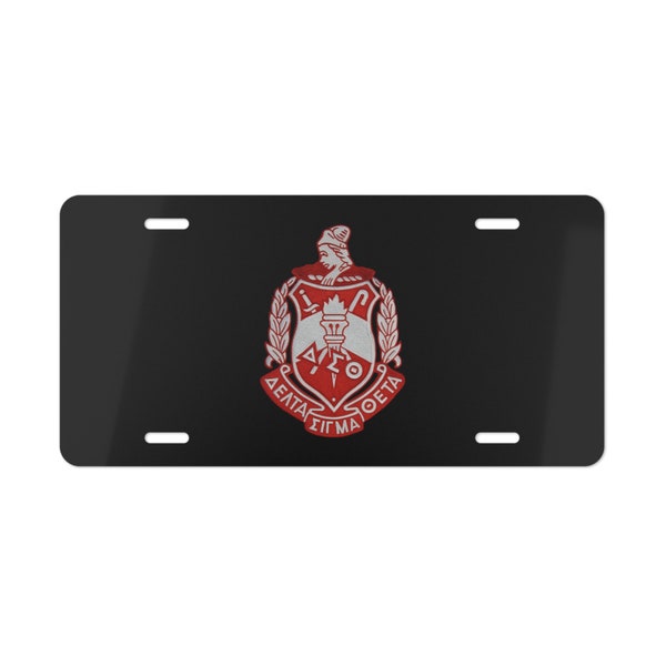 Delta Sigma Theta Sorority License Plate - Etsy
