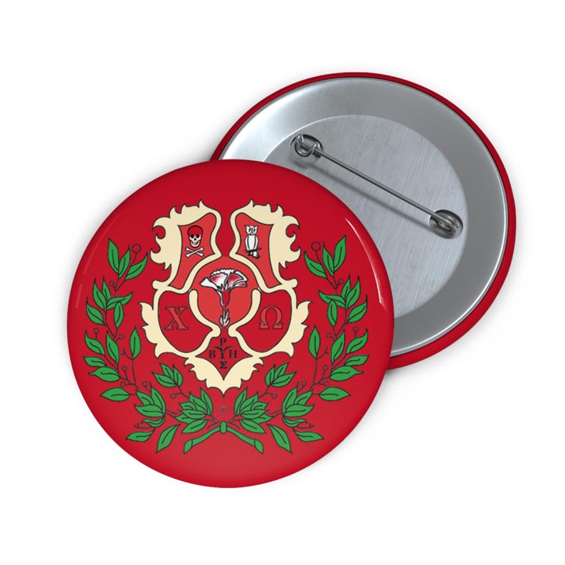 Chi Omega Custom Pin Buttons - Etsy