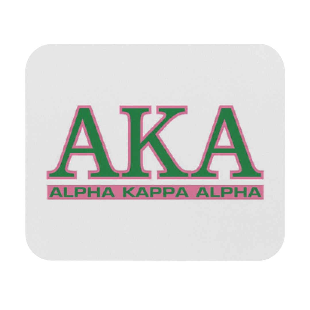 Alpha Kappa Alpha Mouse Pad + Personalization Option - Etsy