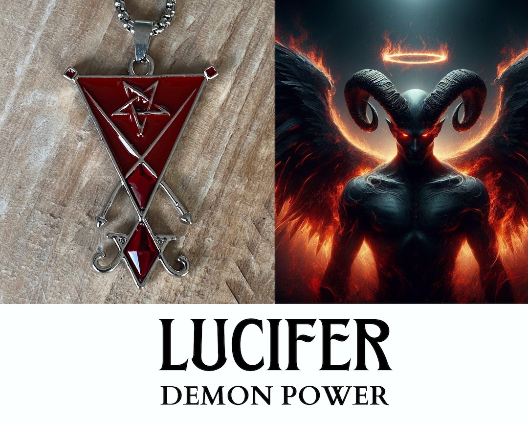 Level 3 Power - Luciferian Sigil Amulet – Lucifer - Empowerment ...