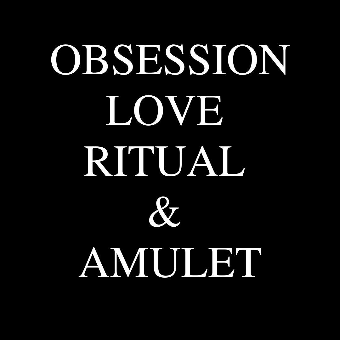 Obsession Love Ritual and Amulet - Black Magic - Etsy