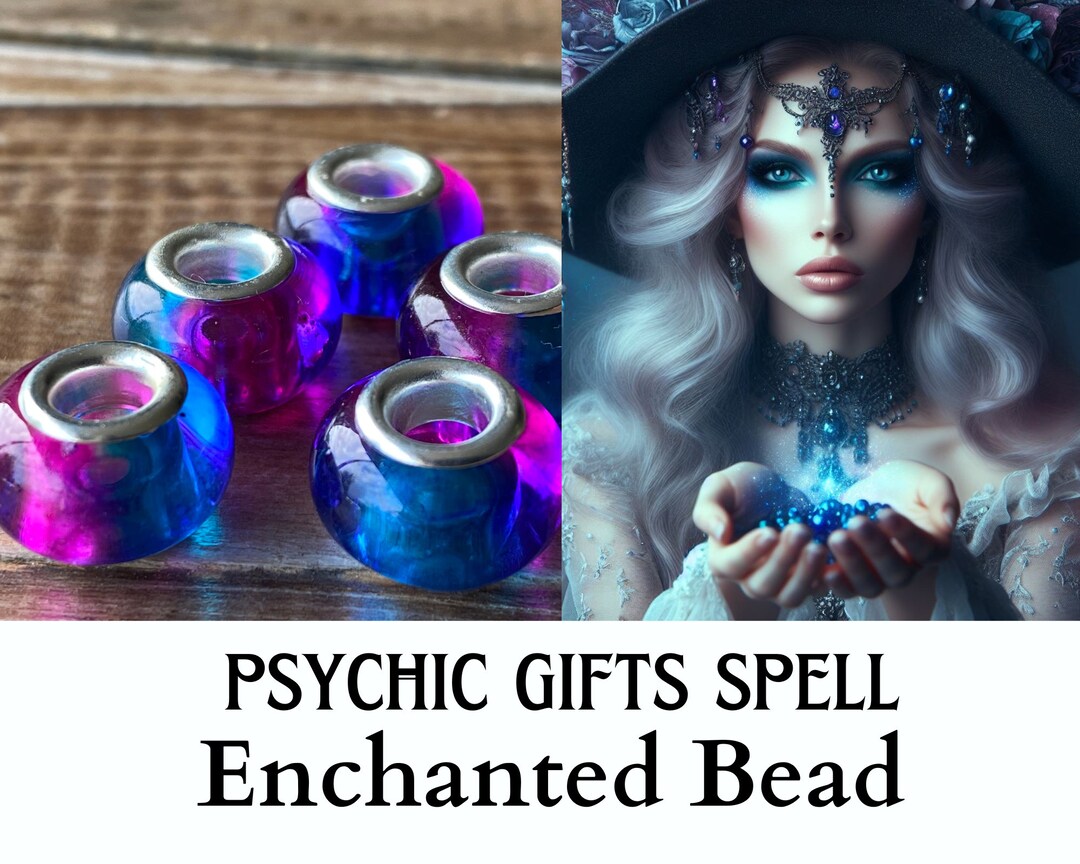 Level 1 Power Enchanted Reveal Psychic Gifts Spell Bead ~ Grey Magick ...