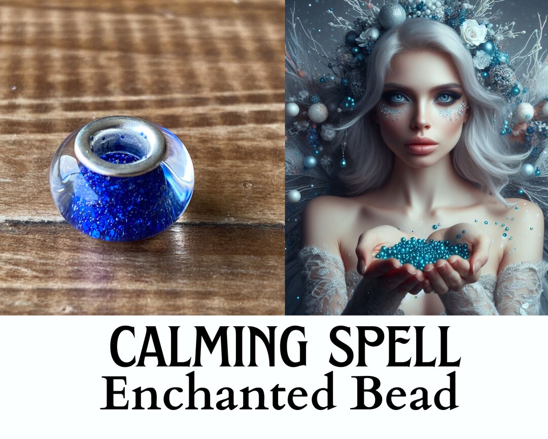 Level 1 Power Enchanted Calming Peace of Mind Spell Bead Anxiety ...