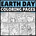 Earth Day Coloring Pages, Spring & April Activities, Protecting the ...
