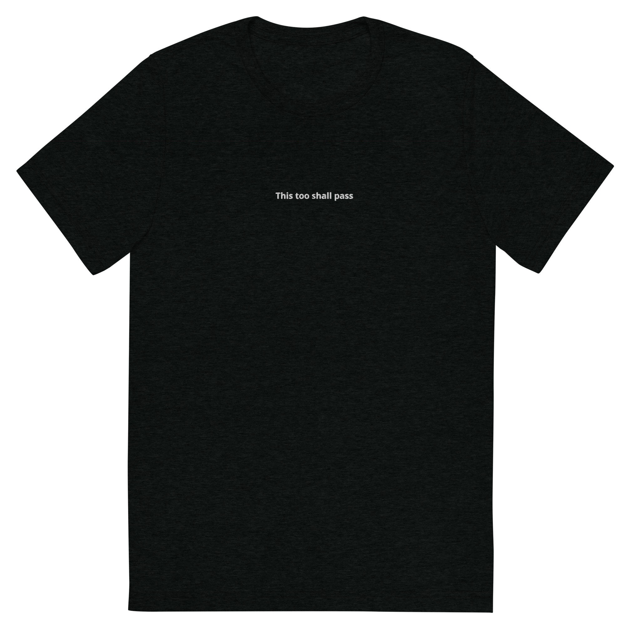This Too Shall Pass Shirt, Motivational Clothing, Fitted Tshirt - Etsy