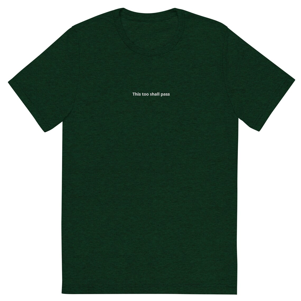 This Too Shall Pass Shirt, Motivational Clothing, Fitted Tshirt - Etsy