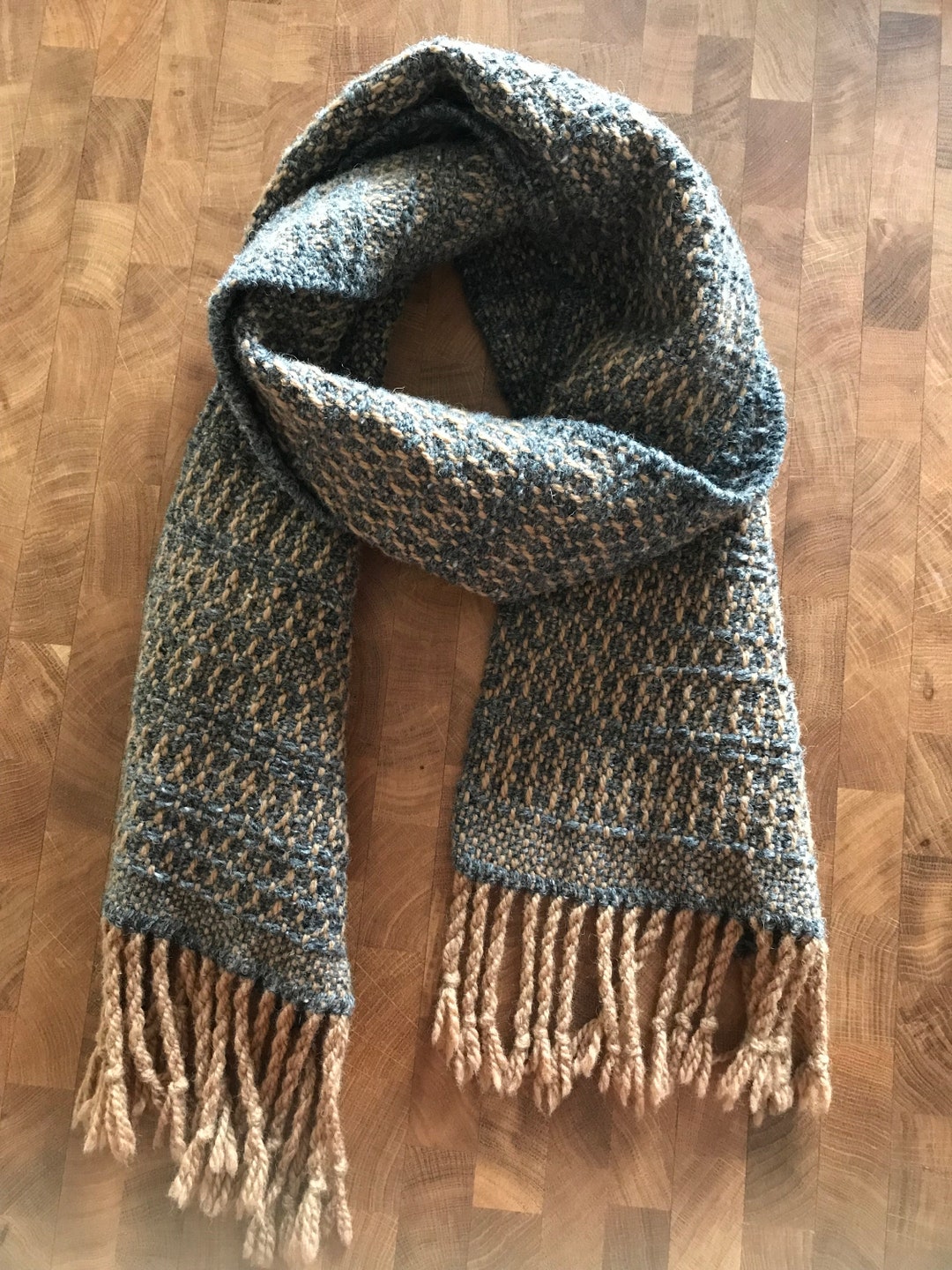 Pick-up Stick Rigid Heddle Loom Pattern, 8 Dent Reed, Winter Walk Wool ...