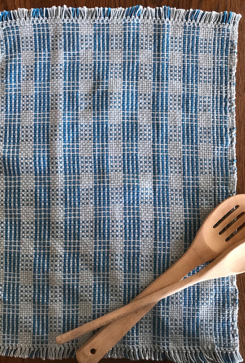 Rigid Heddle Loom Pattern, 8 Dent Reed, Garden Rows Towel - Etsy