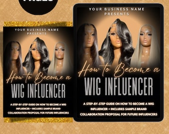 How to Become a Wig Influencer - Etsy