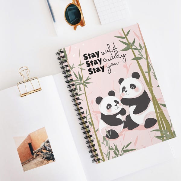 Futuristic Female Robot Spiral Notebook Artistic Sci-fi Journal for ...