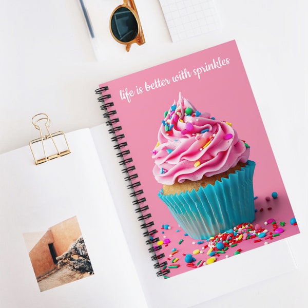 Cupcake Notebook - Etsy