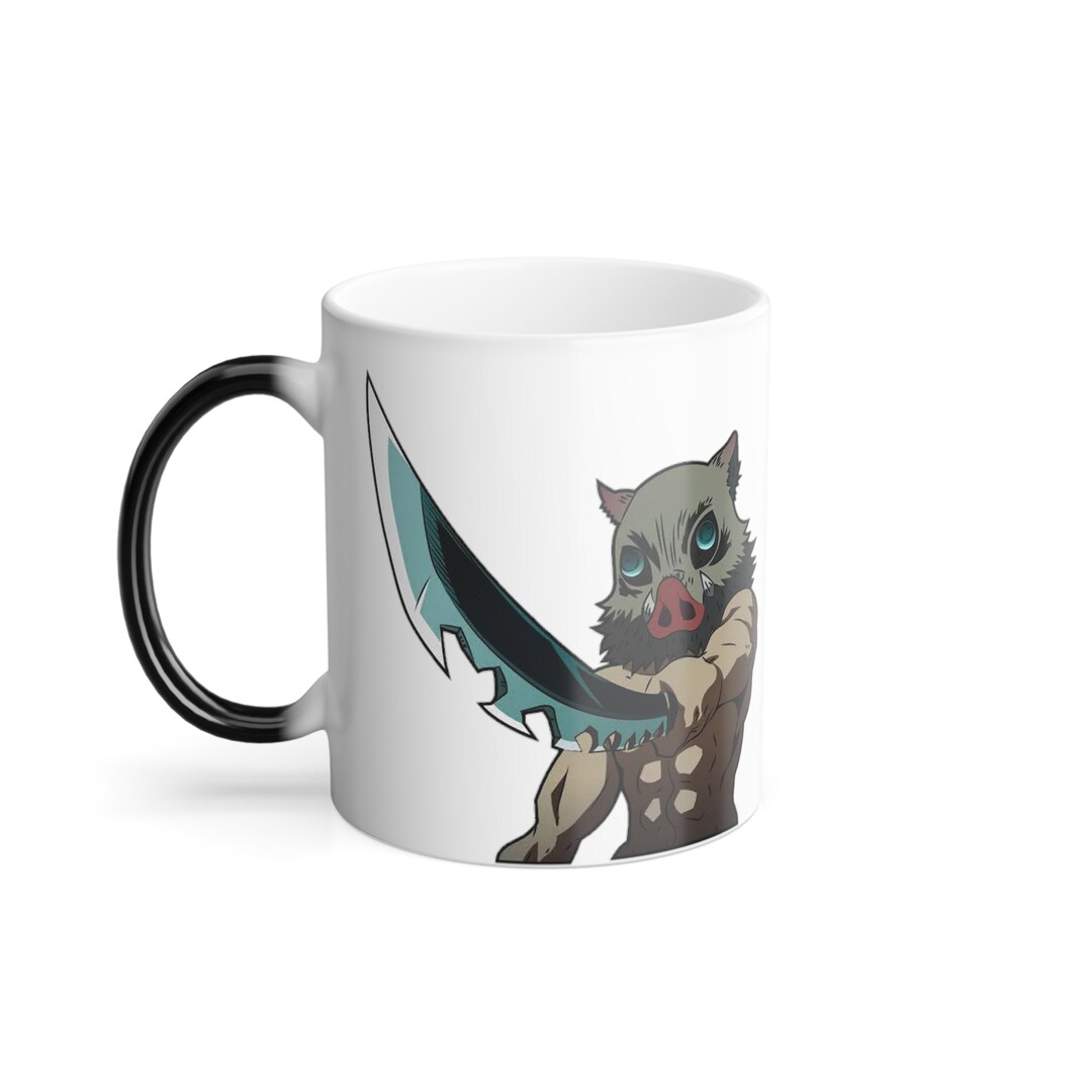 Roar of Flavor: Inosuke's Triumph Coffee Cup Unleash the Beast in Your ...