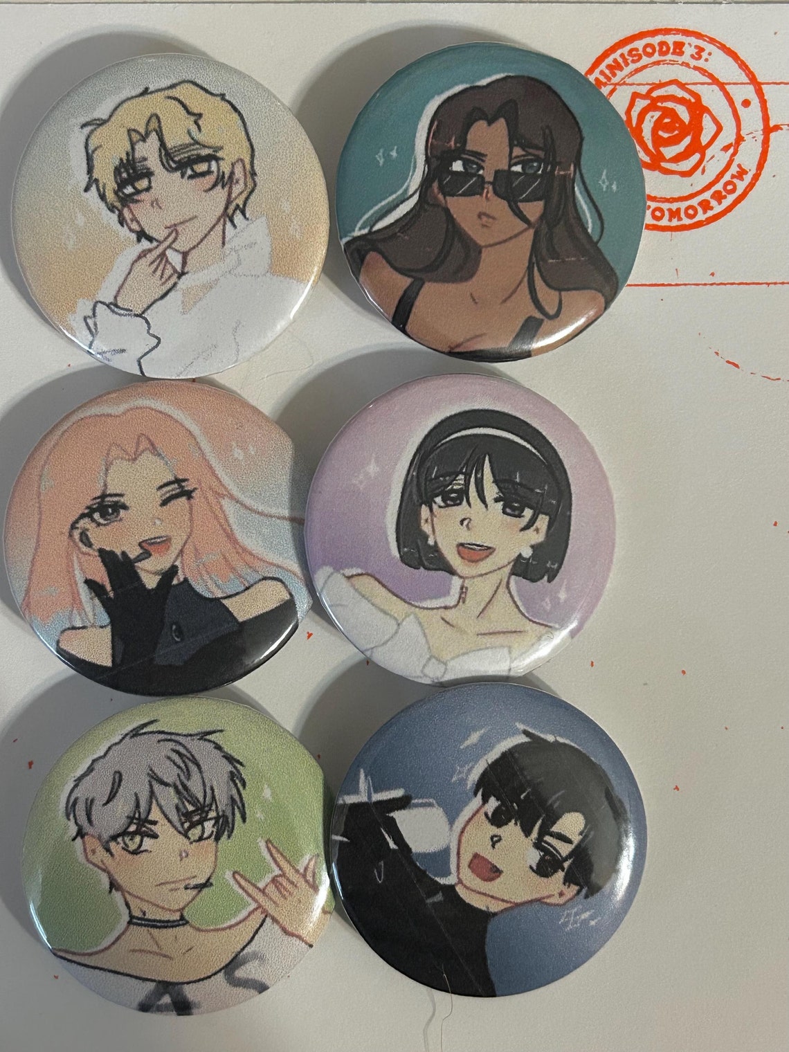 Alien Stage Buttons - Etsy