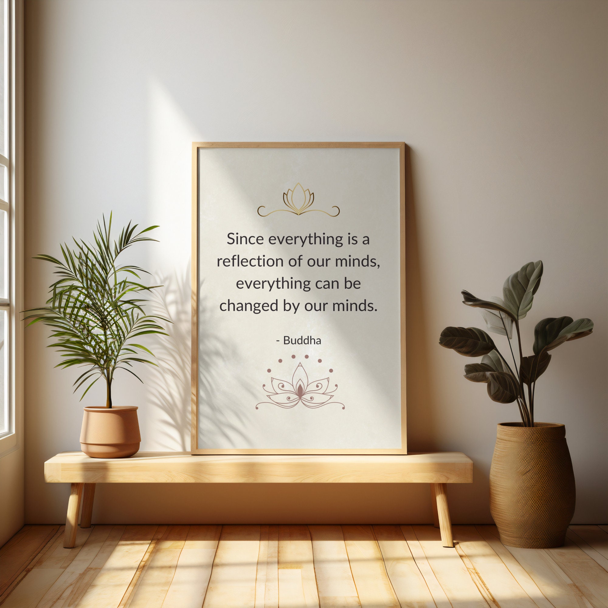 Buddha Quotes Printable Poster for Office and Home Decor, Inspiration ...