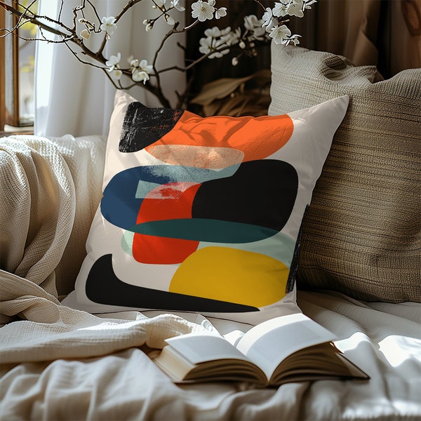 Mid Century Pillow - Etsy