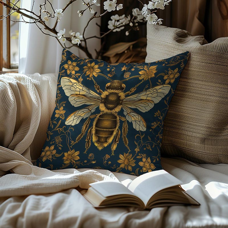 Bee Pillow - Etsy