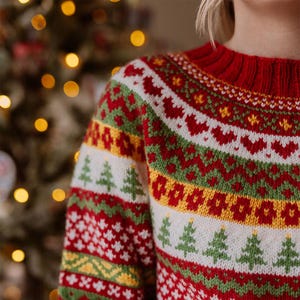 Ulrikkes Ugly Christmas Sweater Knitting Pattern - Etsy