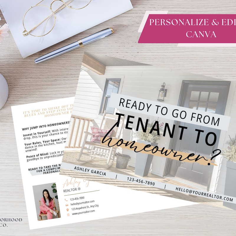 Real Estate Postcard - Etsy