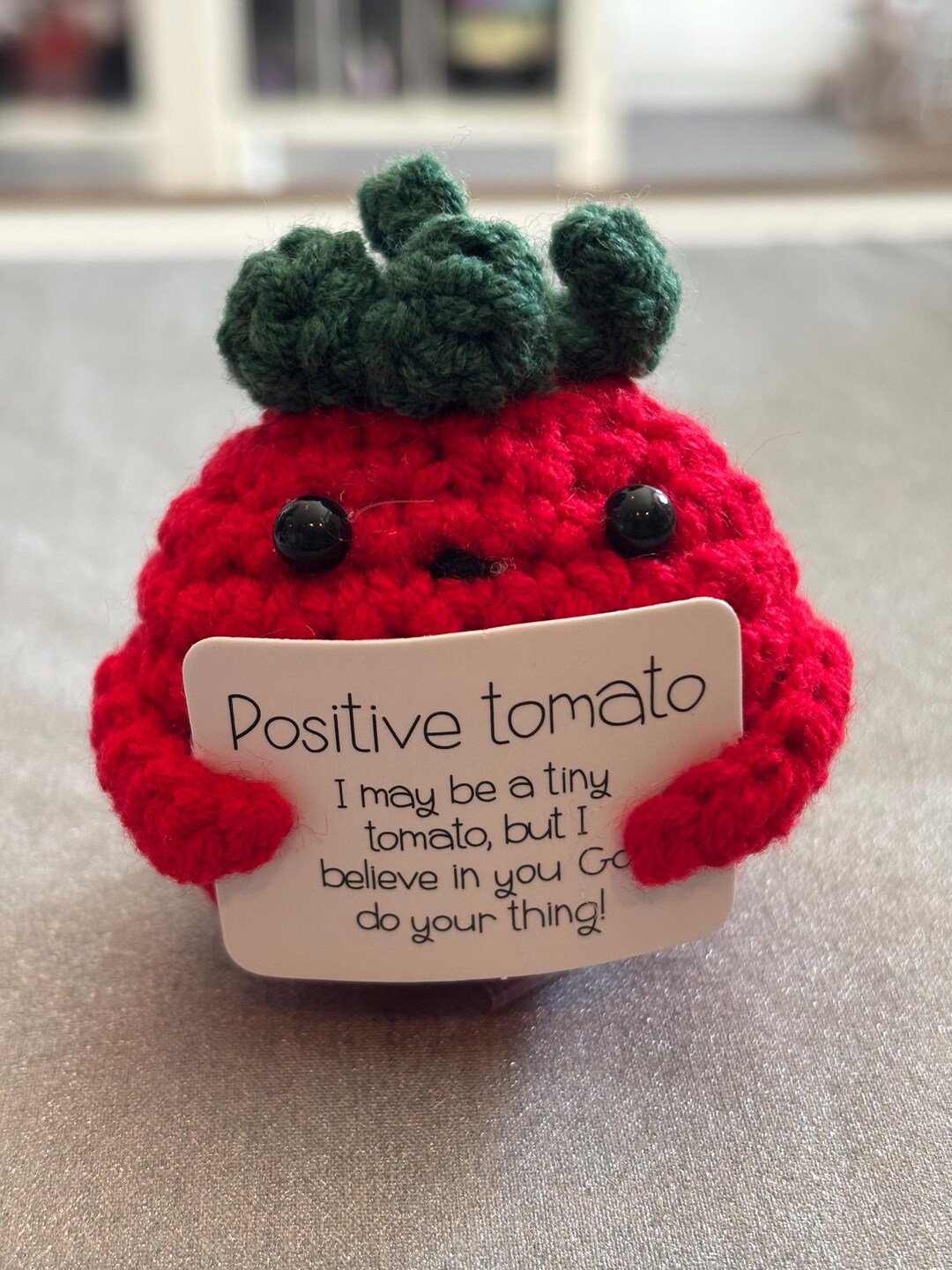 Positive Tomato I May Be a Tiny Tomato, but I Believe in You Go Do Your ...