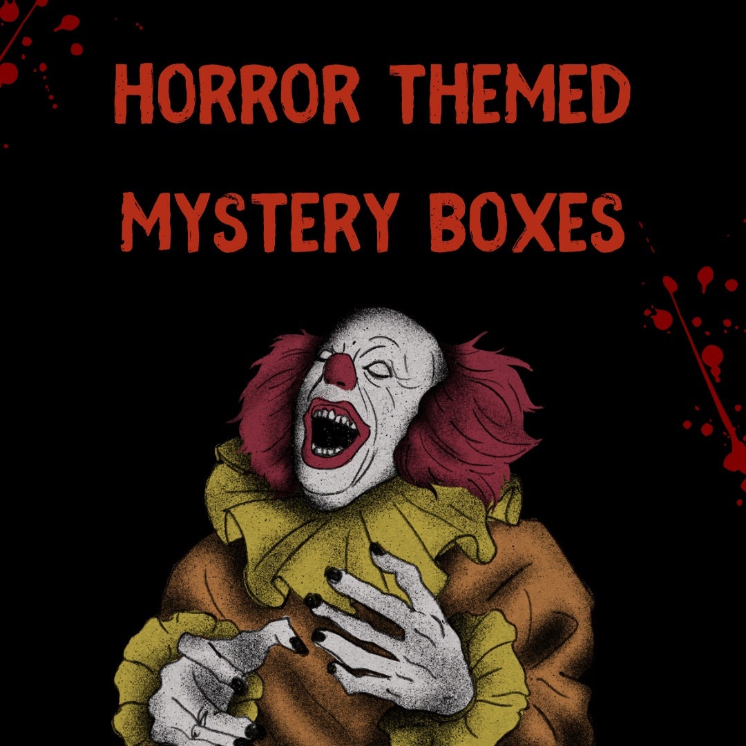 Horror Gift Box Unveil the Thrills and Chills Horror Box Horror Goodie ...