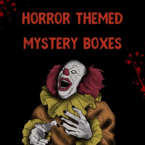 Horror Gift Box Unveil the Thrills and Chills Horror Box Horror Goodie ...