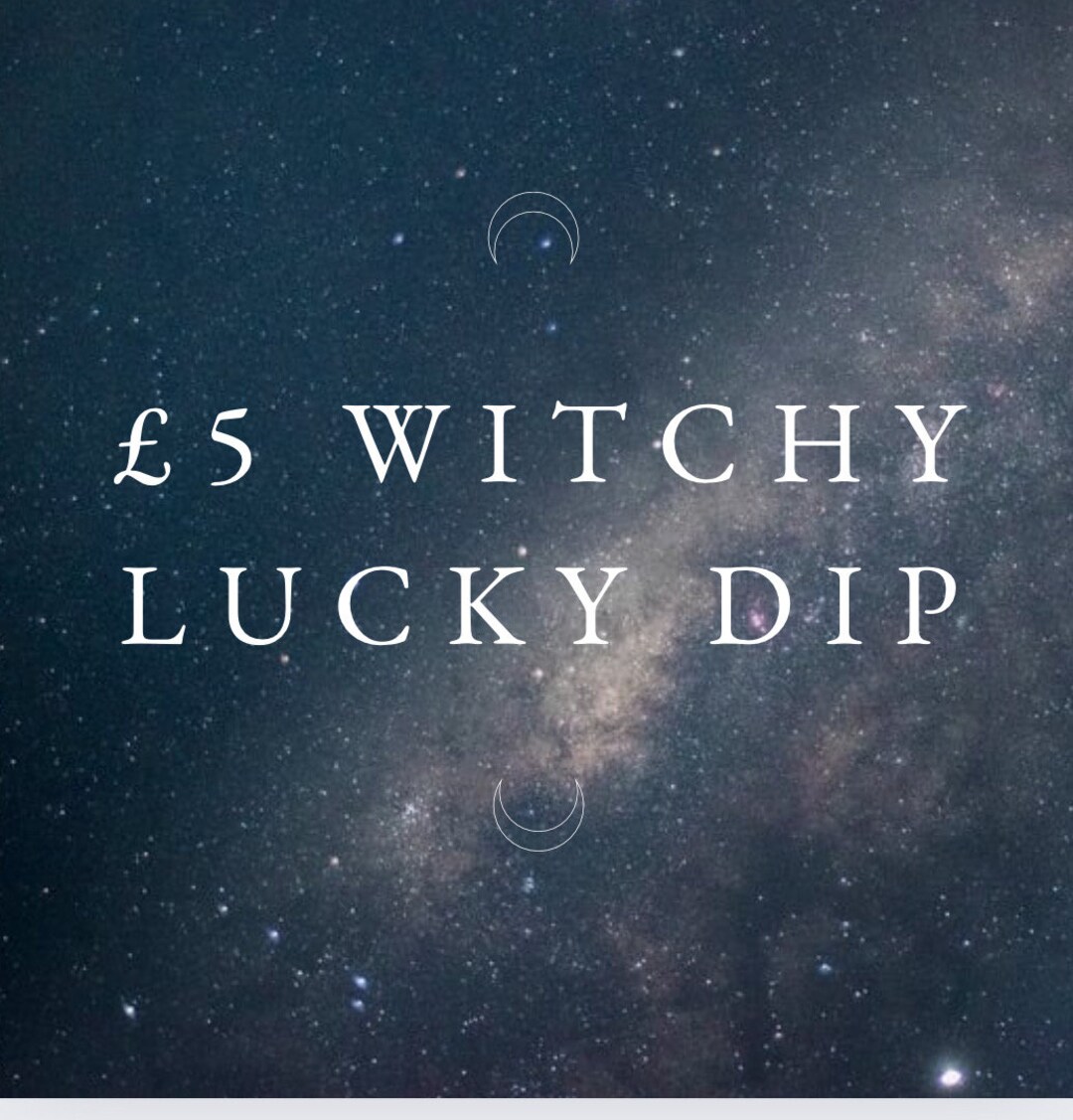Witchy Lucky Dip Enchanting Witch and Wiccan Mystery Bag Witch Mystery ...